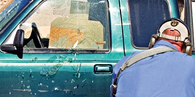 Cars Vs. Bullets: Tanks... Or Tin? - American Cop