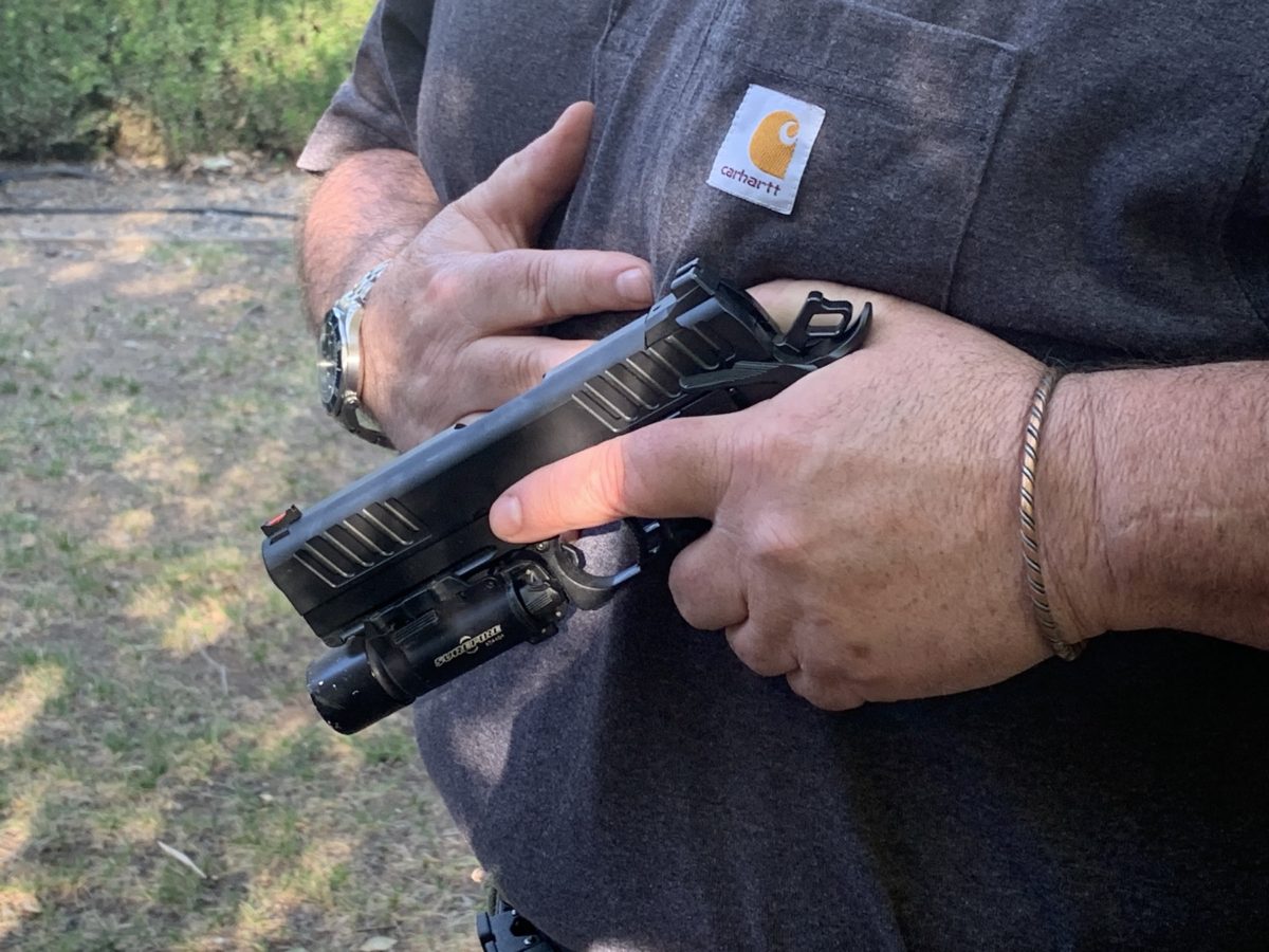 Working the Thumb Safety for new 1911/2011 Shooters - American Cop