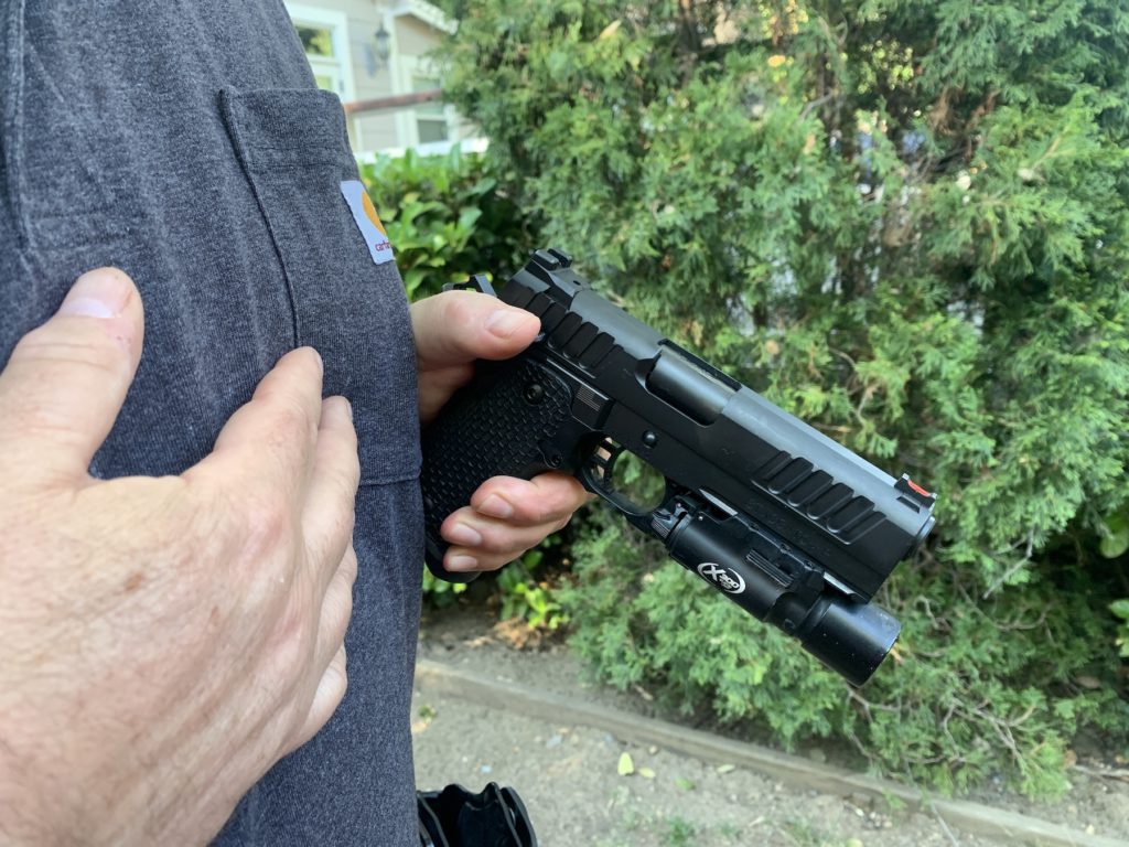 Working the Thumb Safety for new 1911/2011 Shooters - American Cop