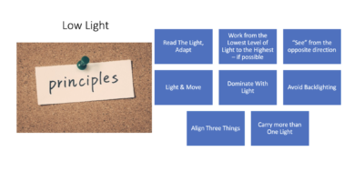 Low Light Principles - American Cop