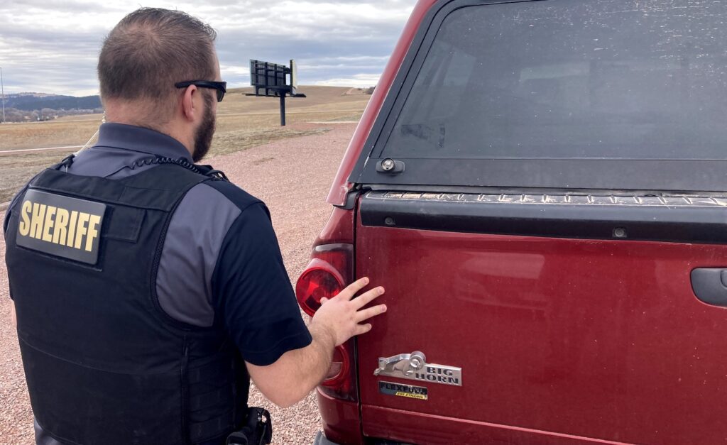 Press Checking The Trunk - American Cop