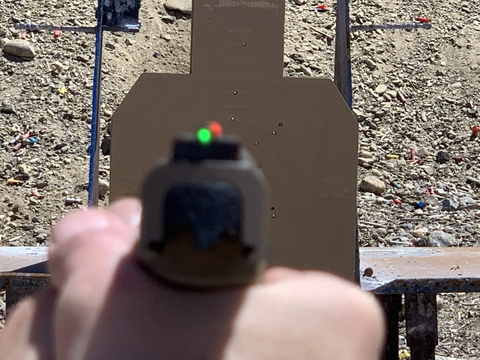 Visual Attention And HiViz’s Fast Dot H3 Sights - American Cop